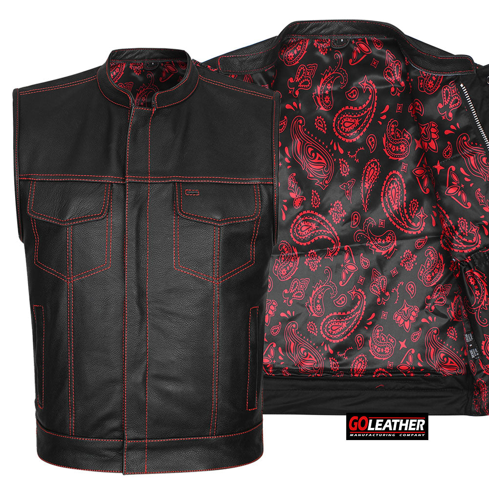 Fury - Club Vest (Red) – GoLeather